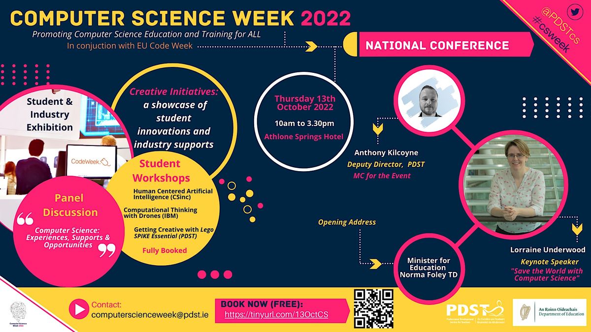 Computer Science Week 2022: NATIONAL CONFERENCE, Athlone Springs Hotel ...