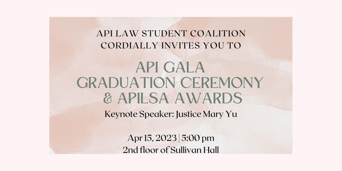 2023 API Gala (Graduation Ceremony & APILSA Awards), Seattle University ...