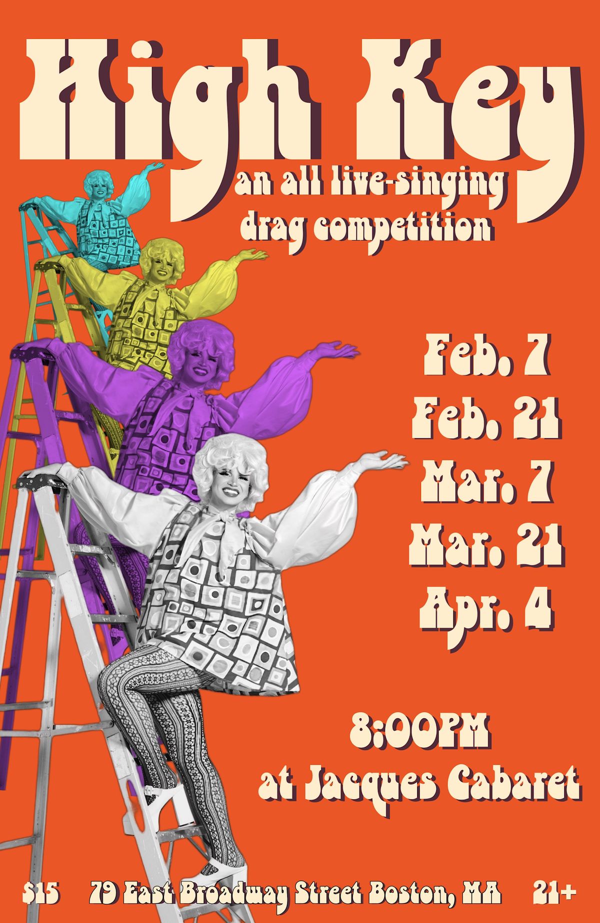 HIGH KEY: An All Live-Singing Drag Competition, Jacques' Cabaret ...