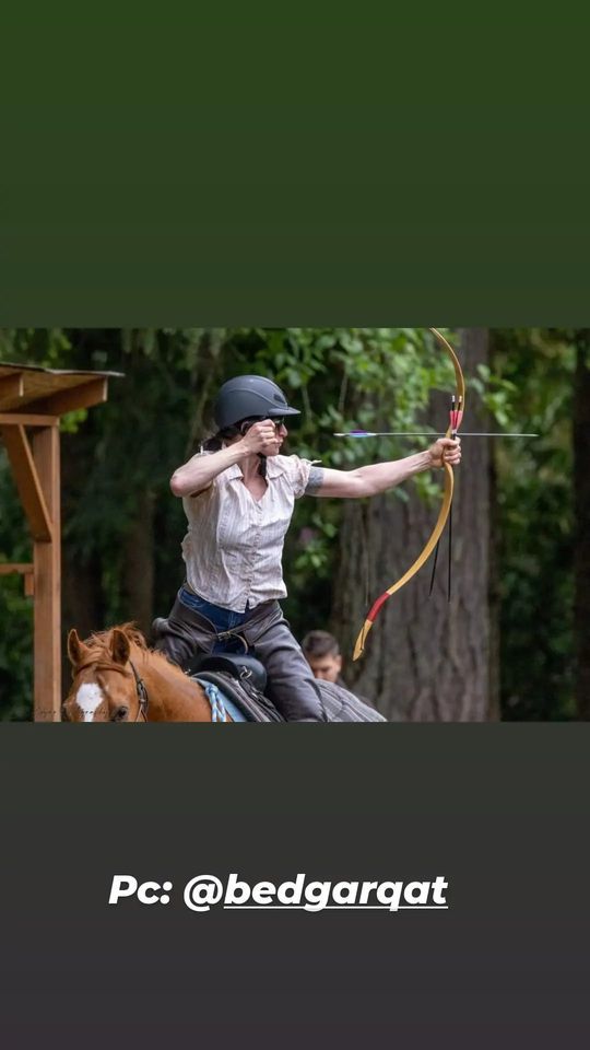 Team Building for Horse Archers with Robert Borsos of Borsos Torzs, Val de Monts Farm, Langley ...