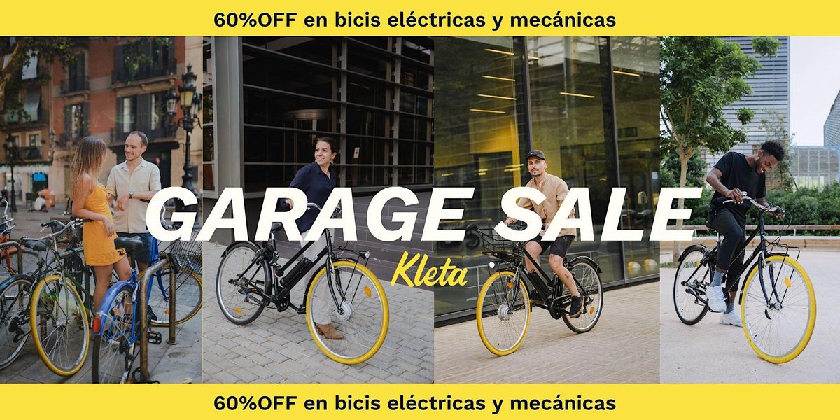 KLETA GARAGE SALE - Hasta el 60% off en bicicletas mecánicas y ...