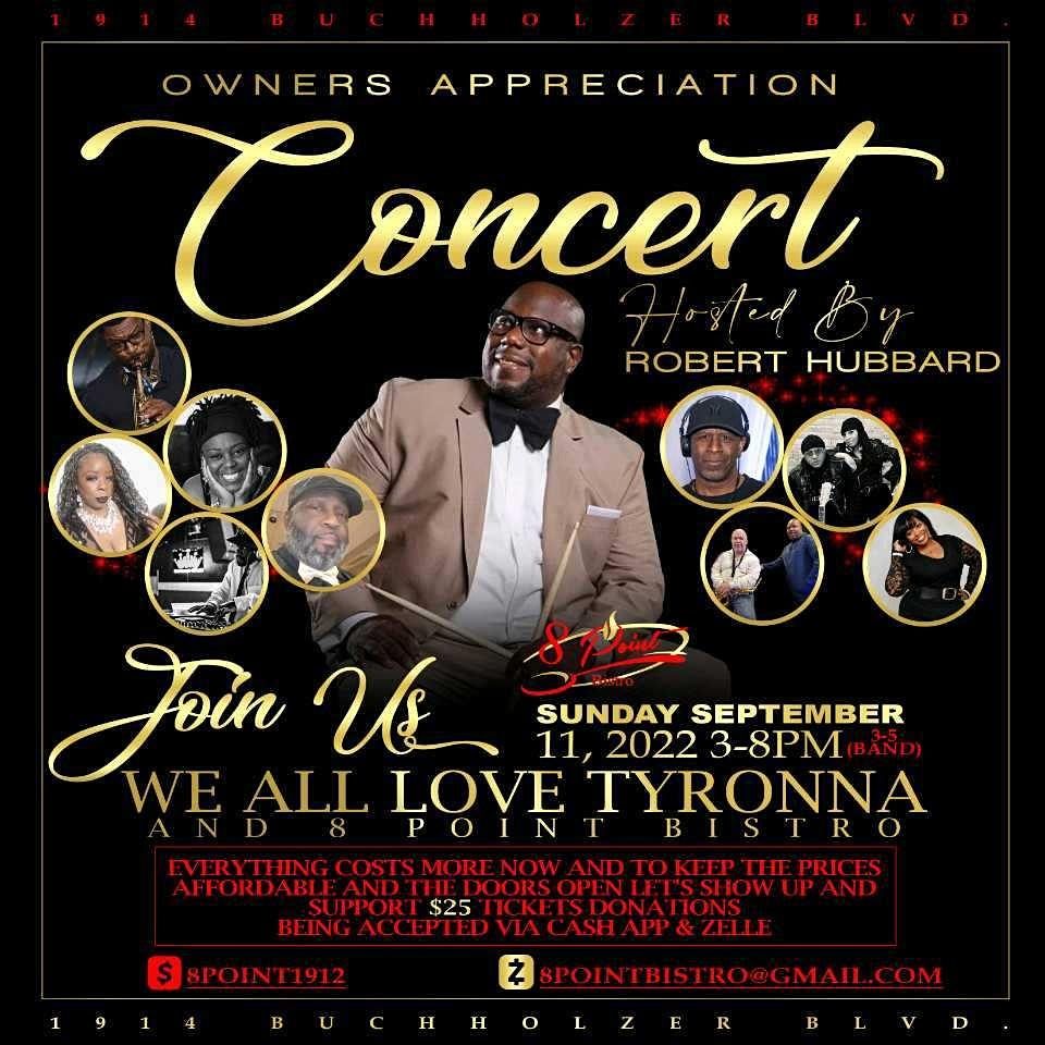 8 Point Bistro Owners Appreciation Concert, 8 Point Hall and Event ...