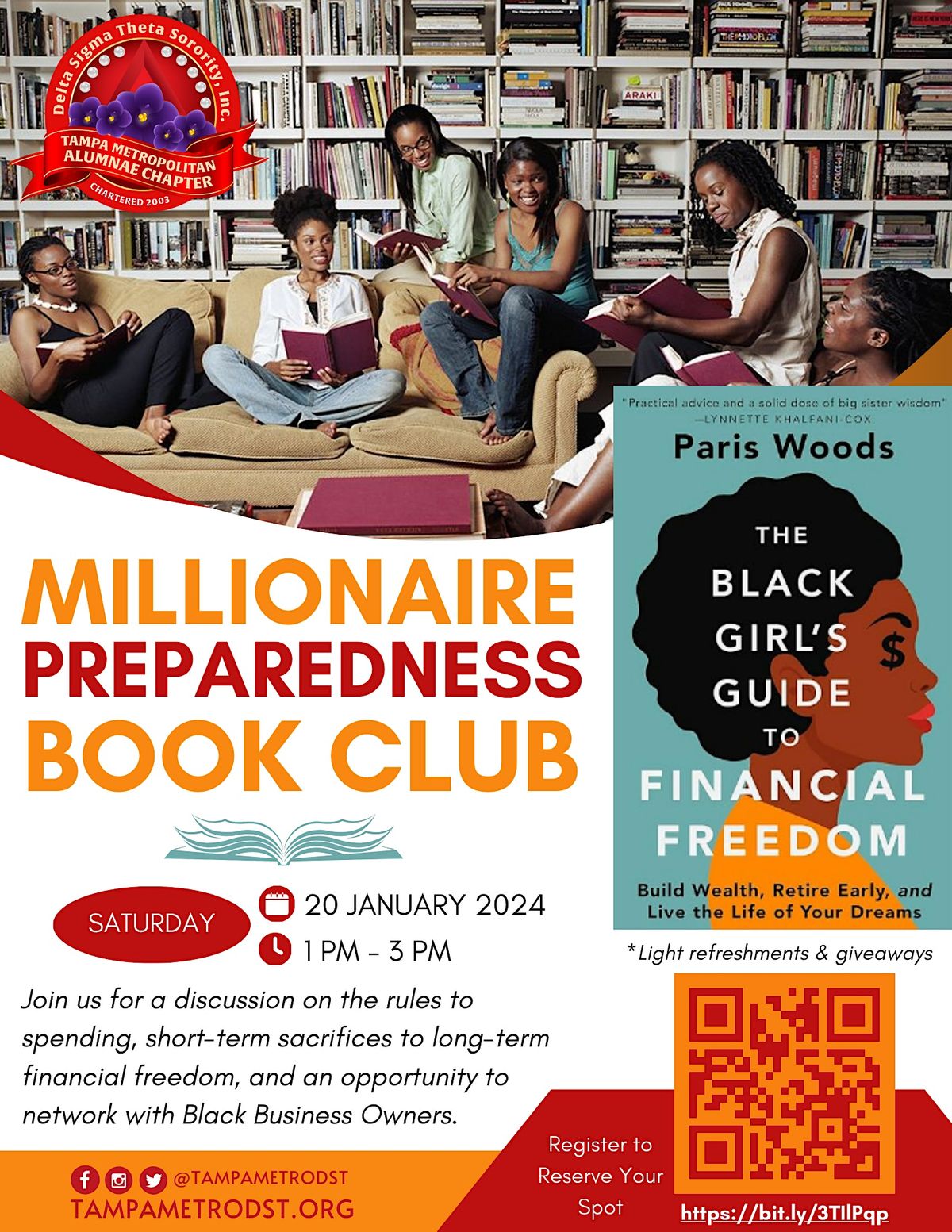 2024 Millionaire Preparedness Book Club Event, Bloomingdale Regional ...