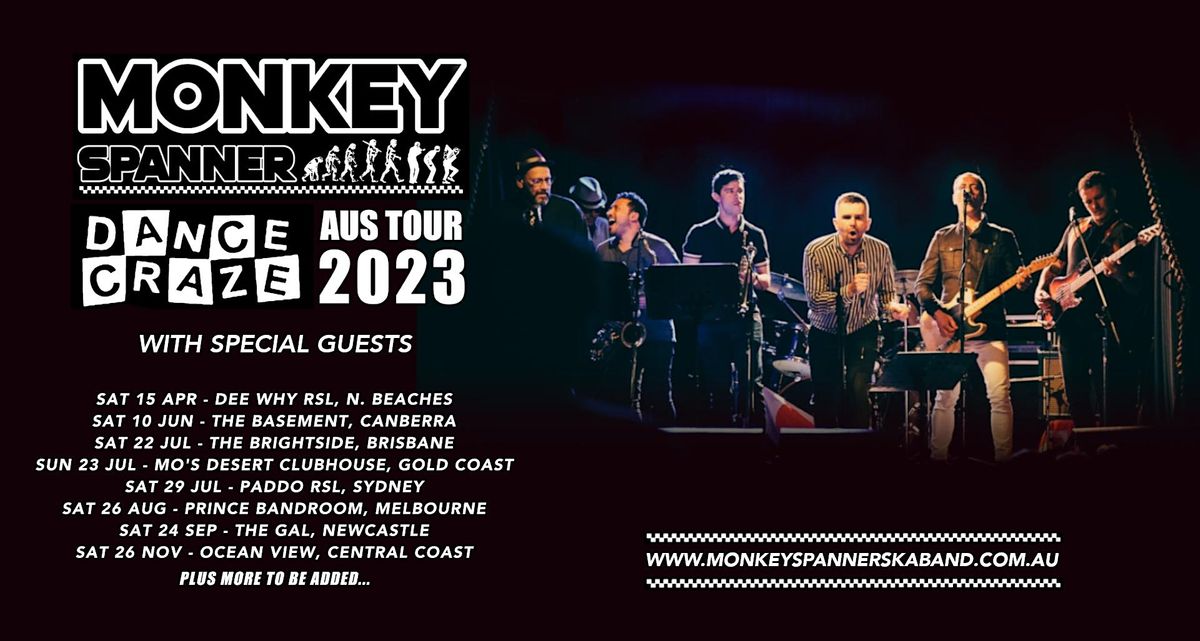 Monkey Spanner Ska Dance Craze Australian Tour 2023, The Brightside ...