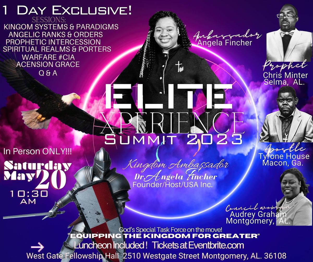 Elite Xperience Summit 2023 & Luncheon, Westgate, Montgomery, 20 May 2023