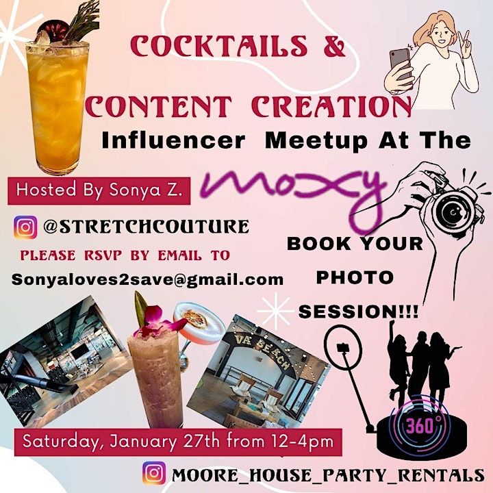 Influencer Meetup At The Moxy, Moxy Virginia Beach Oceanfront, 27 ...