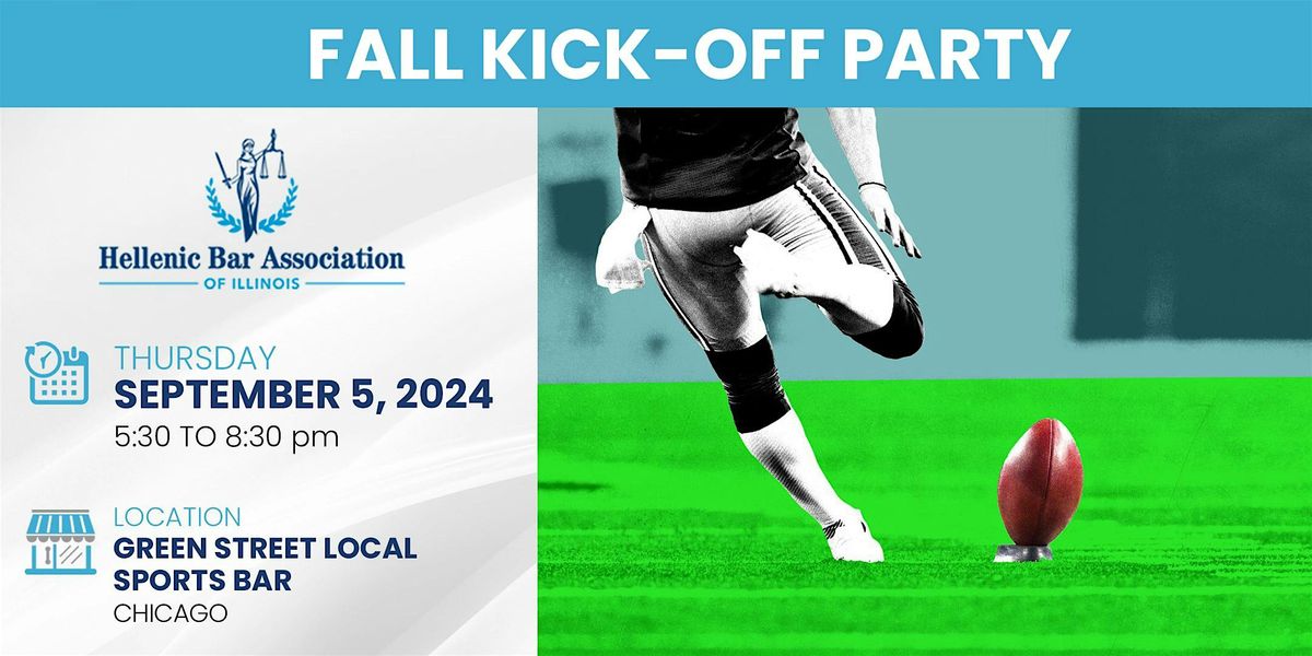 2024 HBA Fall Kickoff Party, Green Street Local, Chicago, 5 September 2024