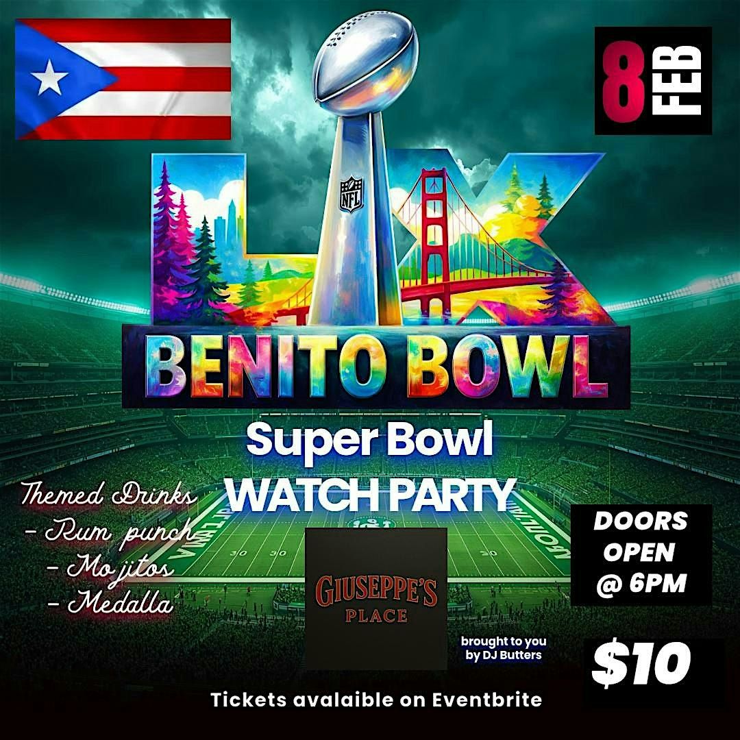 Puerto Rico Super Bowl Watch Party @ Giuseppes Place, Giuseppe's Place ...