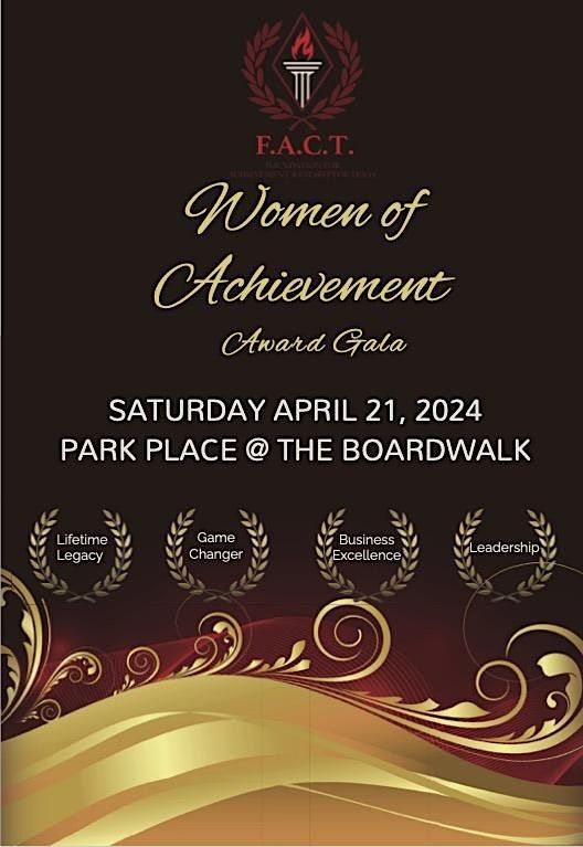 Women of Achievement Gala 2024, Park Place @ The Boardwalk Steak & Grille / Banquet Space, Katy ...