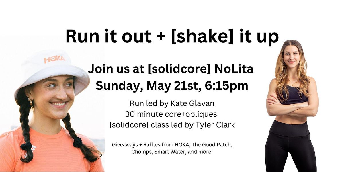 Run with Kate Glavan + Shake with [solidcore], [solidcore], New York ...