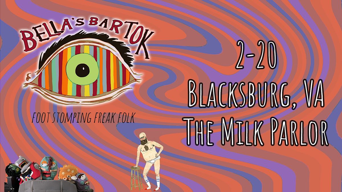 Bellas Bartok live at The Milk Parlor, The Milk Parlor, Blacksburg, 20 February 2023