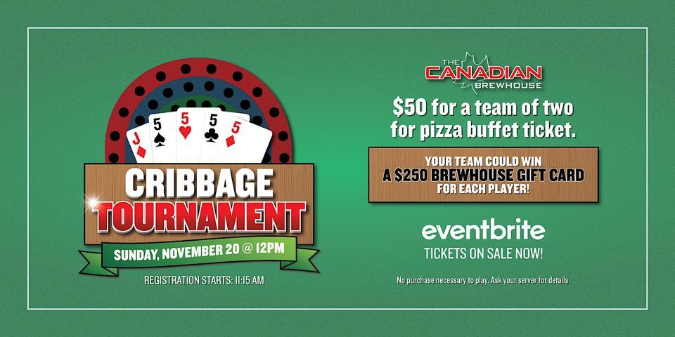 Cribbage Tournament | Edmonton - Ellerslie, 9538 Ellerslie Road ...