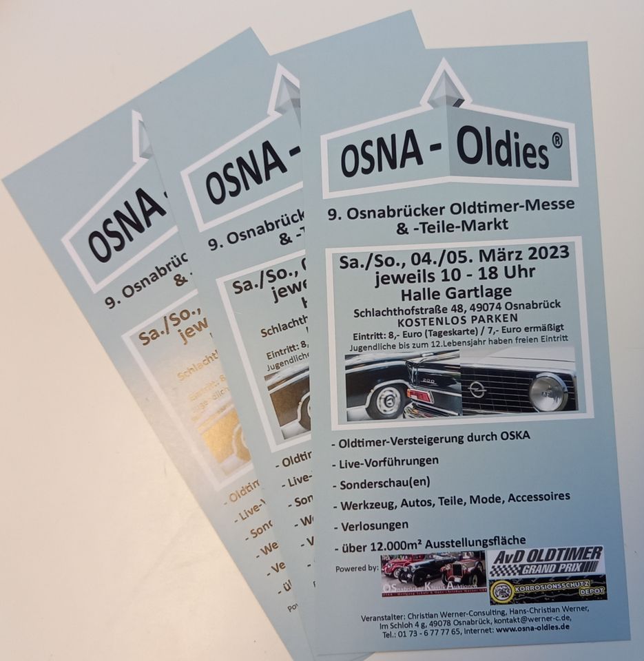 OSNA-Oldies 2023, Halle Gartlage, Bramsche, 4 March to 5 March