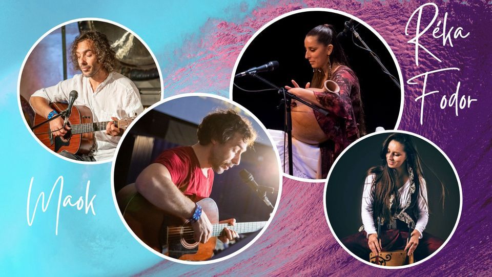 Vlny ve vlnách - Maok & Réka Fodor, Kulturní dům Domovina, Praha ...