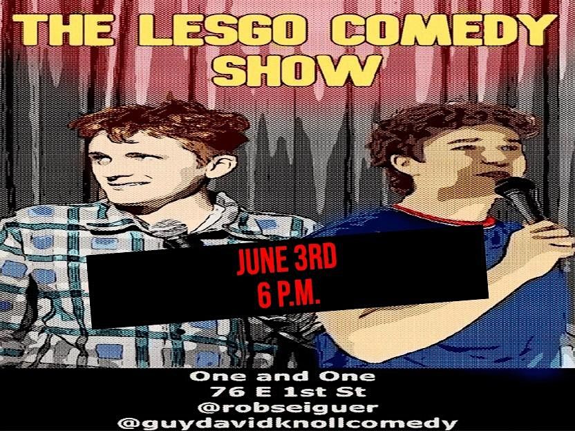 The LESGo Comedy Show, One and One, New York, 3 June 2023