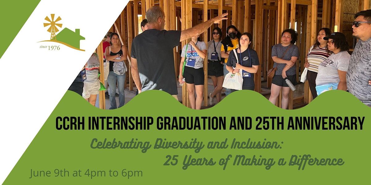 CCRH Internship Graduation and 25th Anniversary, The Mix, Sacramento, 9 ...
