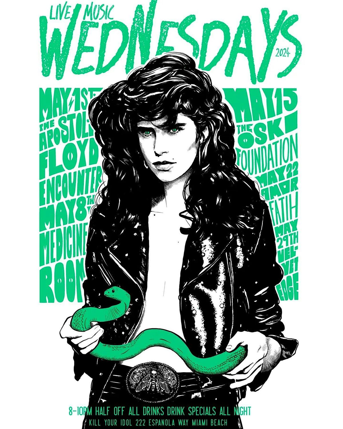 Live Rock at K*ll your Idol! The Apostle Floyd Power Trio, w/Liana ...