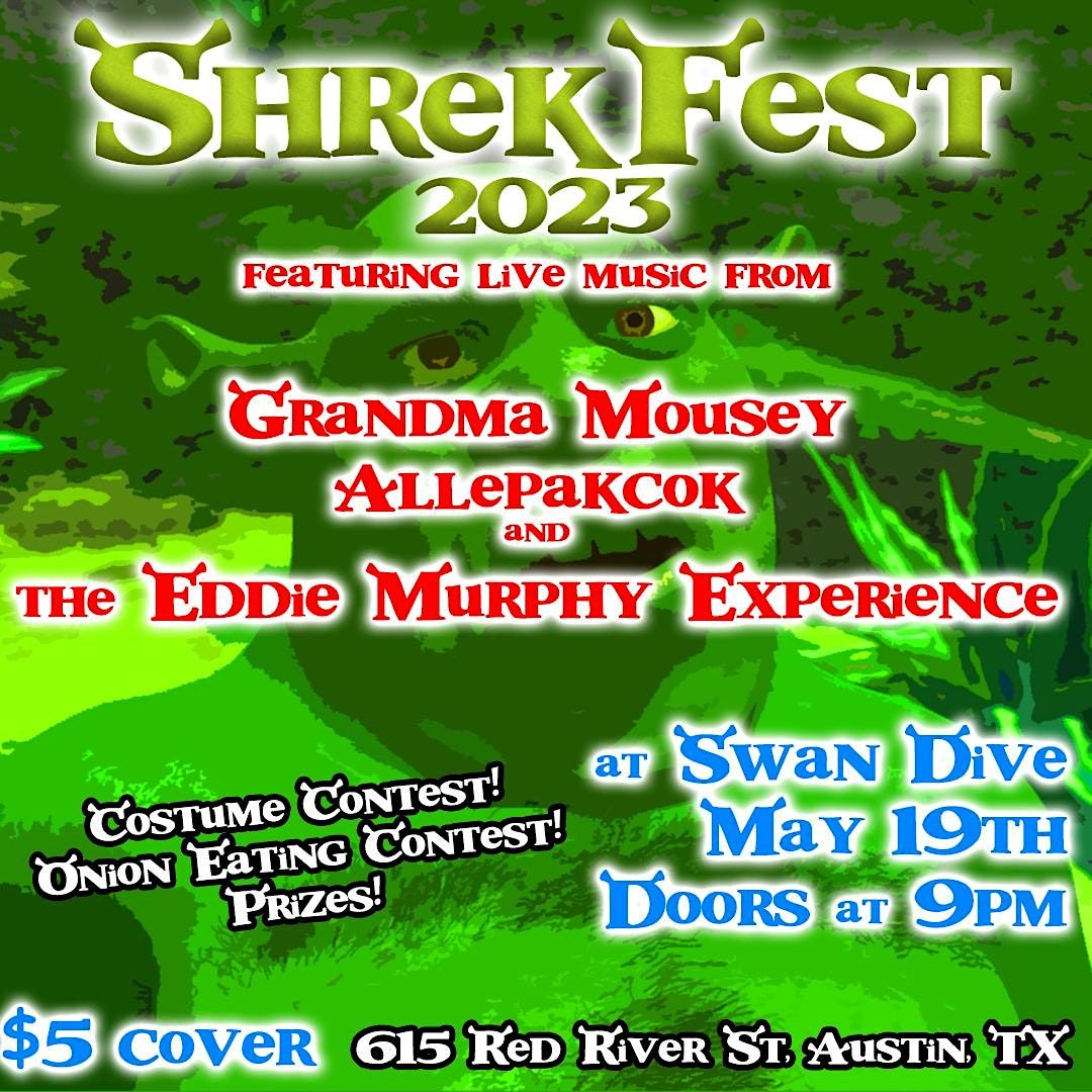Shrekfest: Eddie Murphy Experience, Allepakcok, Grandma Mousey, Swan ...
