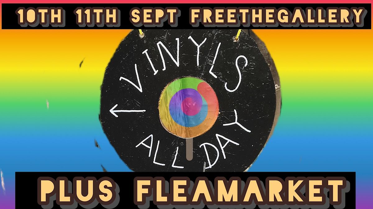Pop up vinyl market with little fleamarket in quirky friendly spot ...