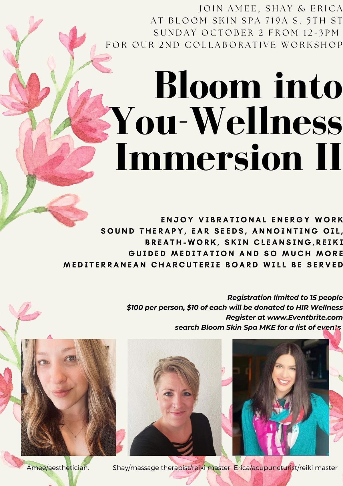 Bloom Into You Wellness Immersion II, 719a S 5th St, Milwaukee, 2 ...