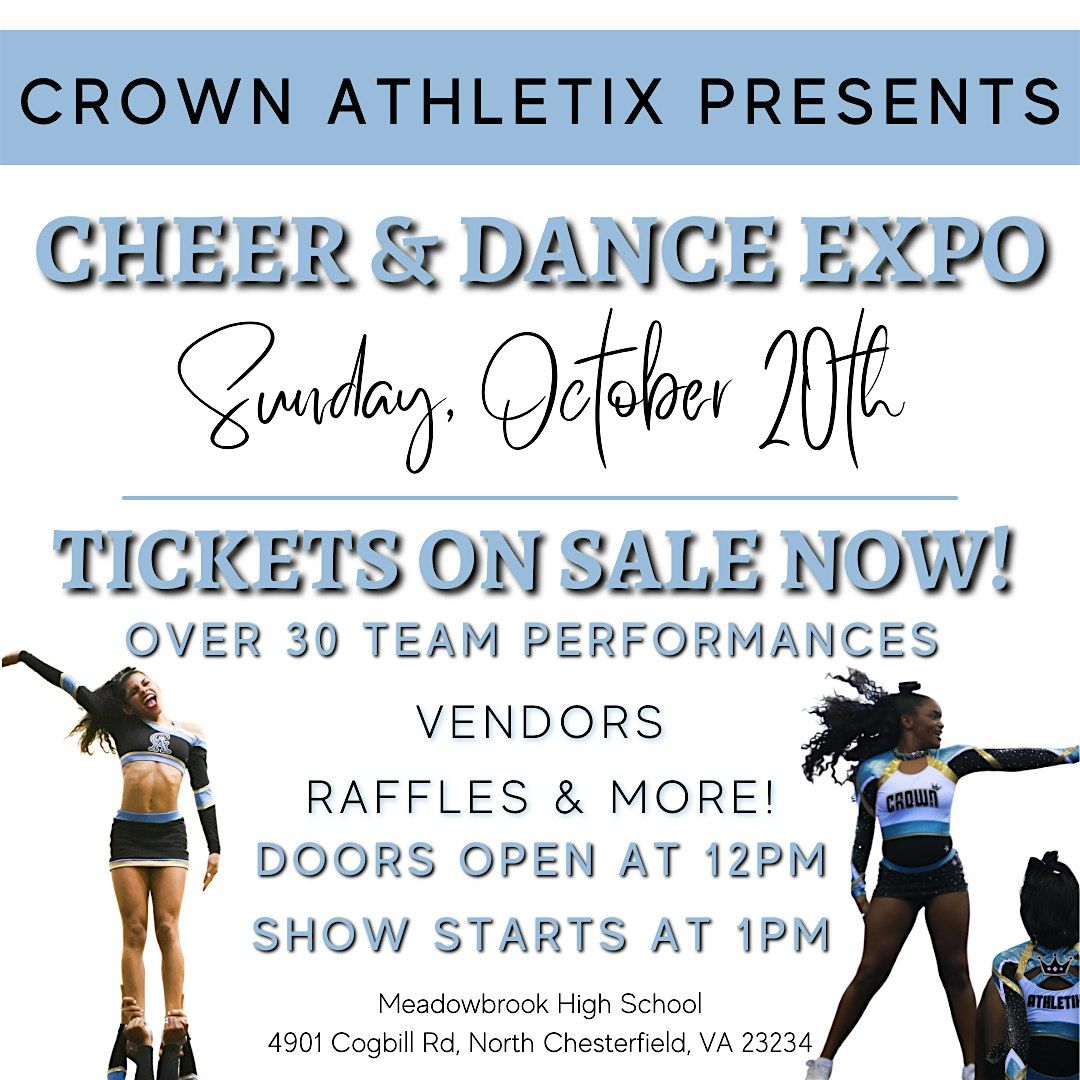 2024 Crown Athletix Annual Cheer & Dance Expo, Meadowbrook High School, Chesterfield, 20 October ...