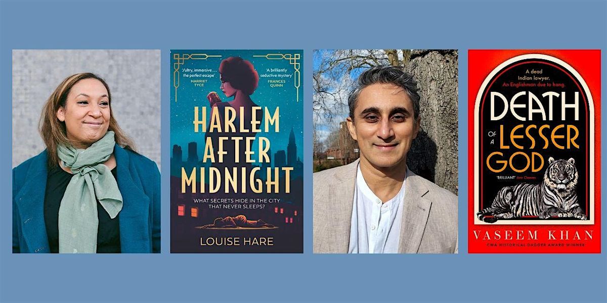 In Conversation with Louise Hare and Vaseem Khan, Battersea Bookshop ...