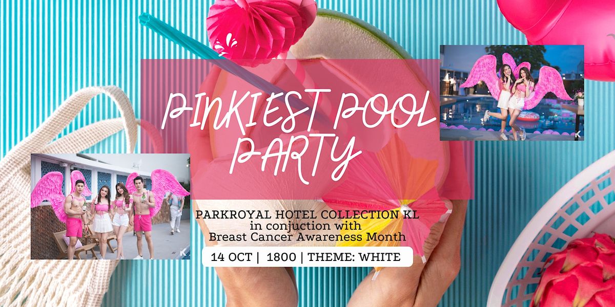 PINKIEST POOL PARTY in conjunction with Breast Cancer Awareness Month ...