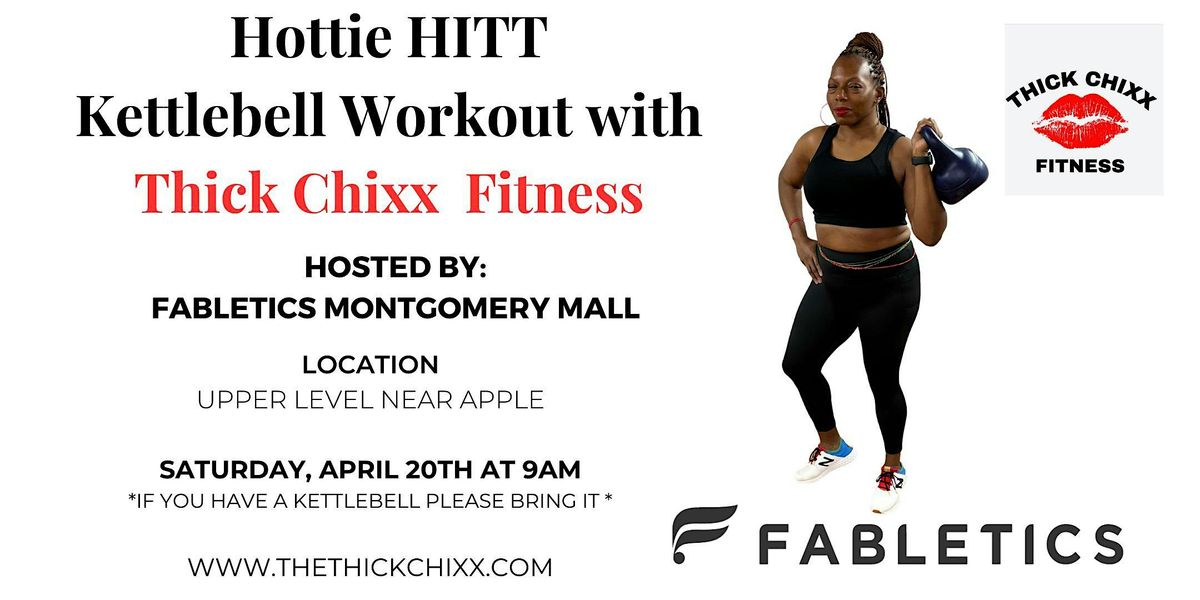 Hottie HITT Kettlebell Workout with Thick Chixx Fitness at Fabletics ...