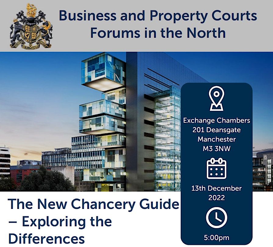 The New Chancery Guide - Exploring the Differences, Exchange Chambers ...