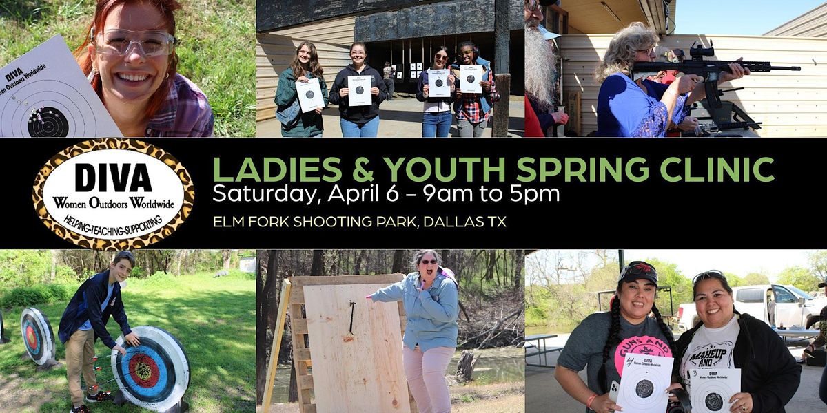 2024 DIVA WOW Ladies and Youth Outdoor Clinic, Elm Fork Shooting Sports ...