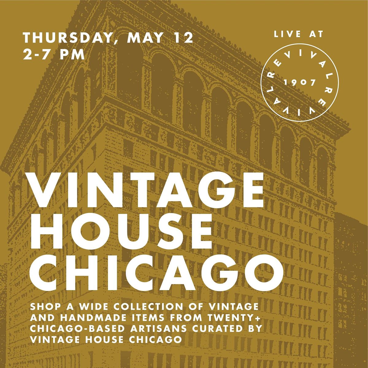 Vintage House Chicago X Revival Food Hall, Revival Food Hall, Chicago ...