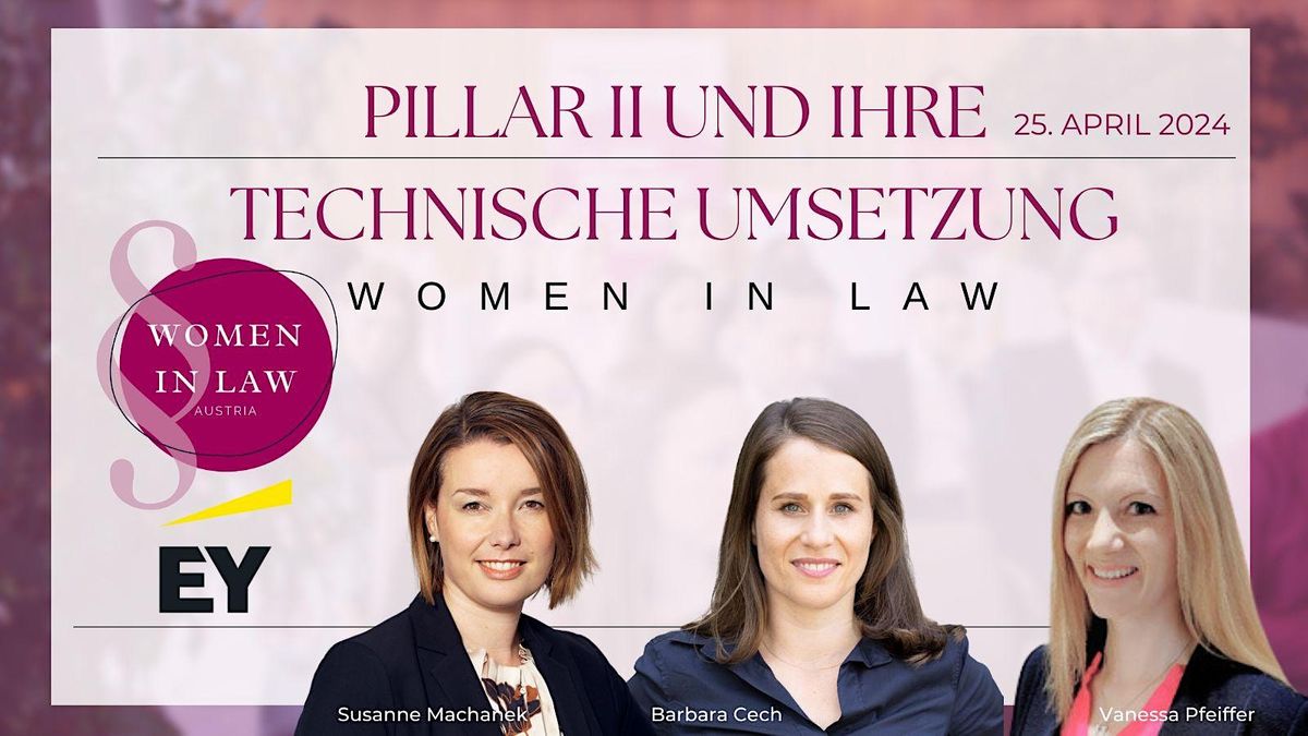 Women in Tax: Umsetzung der globalen Mindestbesteuerung, Ernst&Young ...