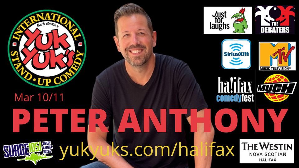 Yuk Yuks Halifax presents Peter Anthony!, Argyle Street., Halifax, 10 March 2023