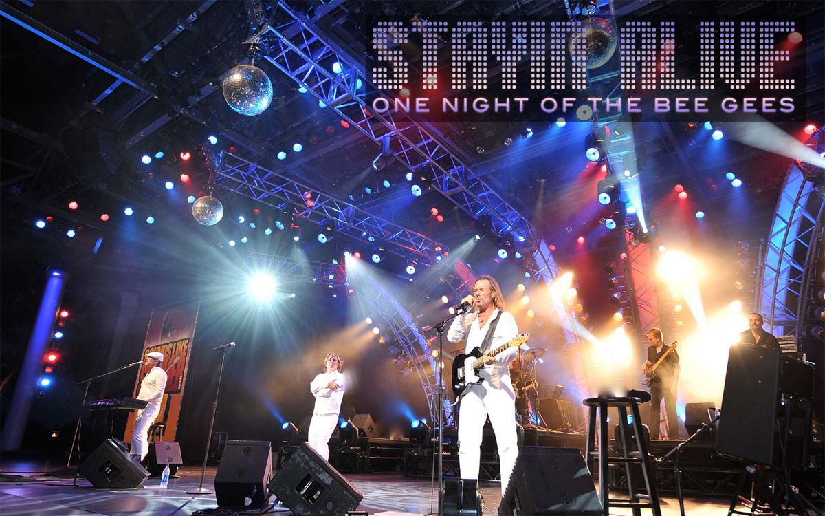 Stayin Alive - A Tribute to the Bee Gees in Boise, ID, The Egyptian ...
