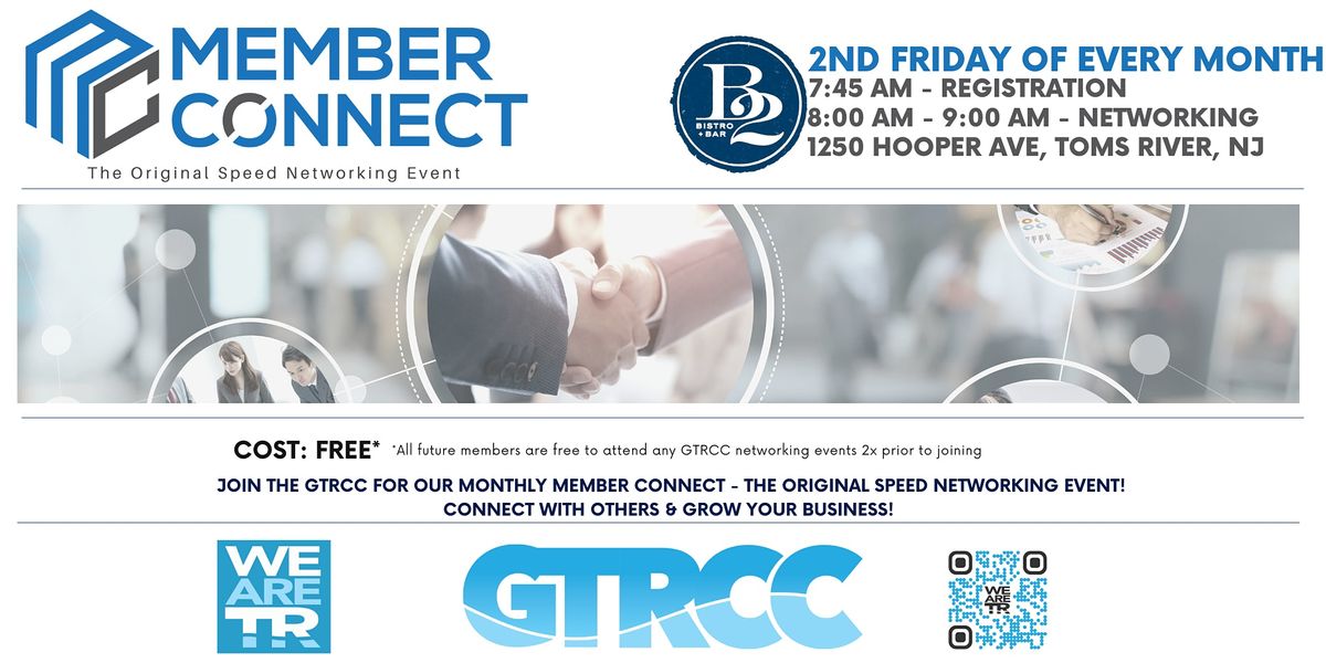 Member Connect - 2022, B2 Bistro + Bar, Toms River, 14 January to 9 ...
