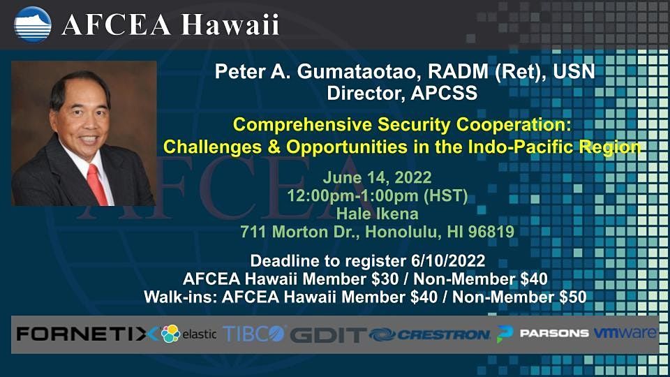 June 14,2022 In-Person Luncheon, Hale Ikena, Honolulu, 14 June 2022