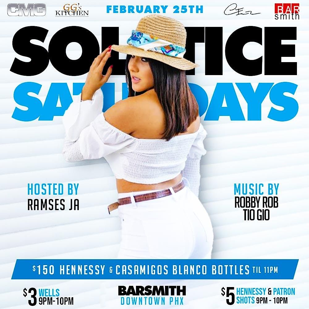Solstice Saturdays at Bar Smith, Bar Smith, Phoenix, 25 February to 26 ...