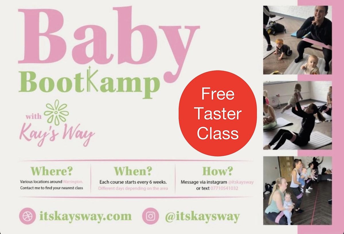 Free taster class - Baby BootKamp - Widnes, Farnworth Methodist Church ...