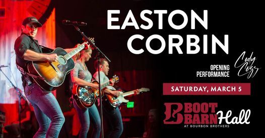 Easton Corbin, Boot Barn Hall, Colorado Springs, 5 March 2022