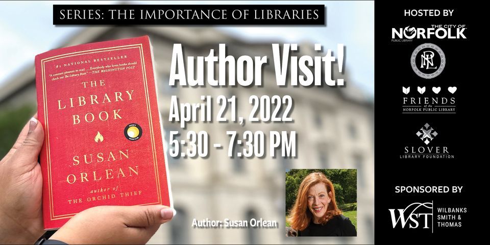 Importance of Libraries with Susan Orlean, author of, “The Library Book ...