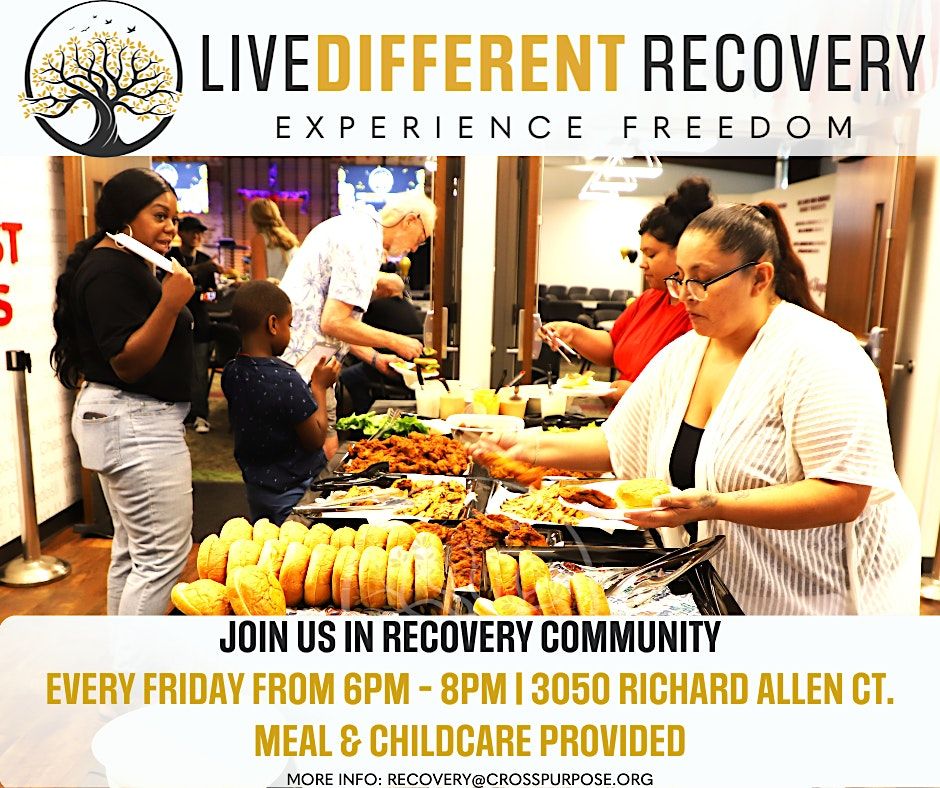 LiveDifferent Recovery, CrossPurpose, Denver, 28 July 2023