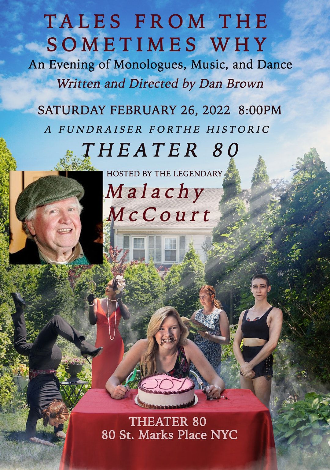 Malachy McCourt Presents Tales From The SomeTimes Why, Theatre 80, New ...