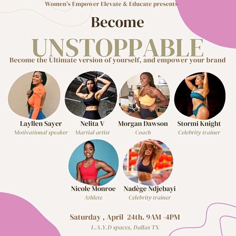 WEE Become Unstoppable Womens Conference, 2412 Arbuckle Ct, Dallas, 24 ...