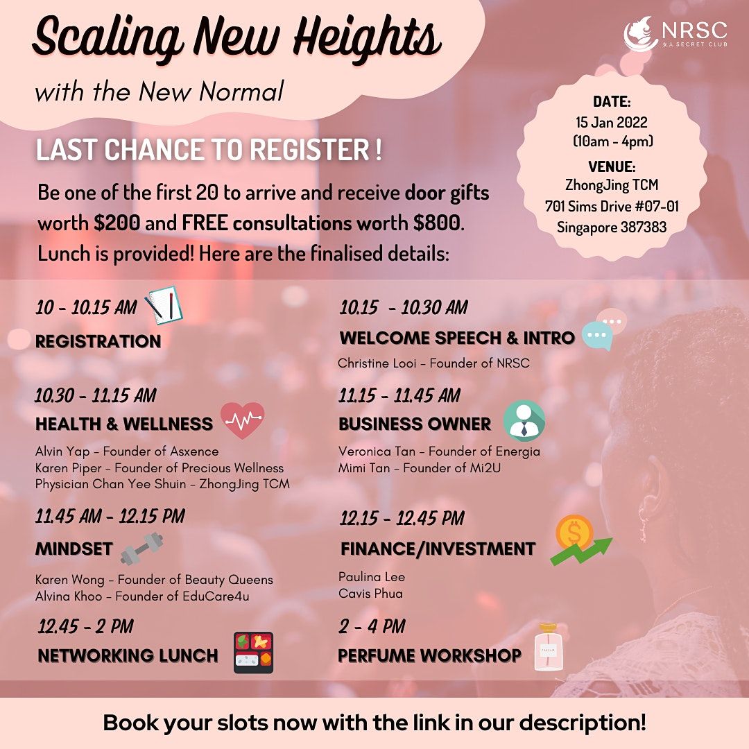 NRSC Seminar - Scaling New Heights with the New Normal, 701 Sims Ave ...