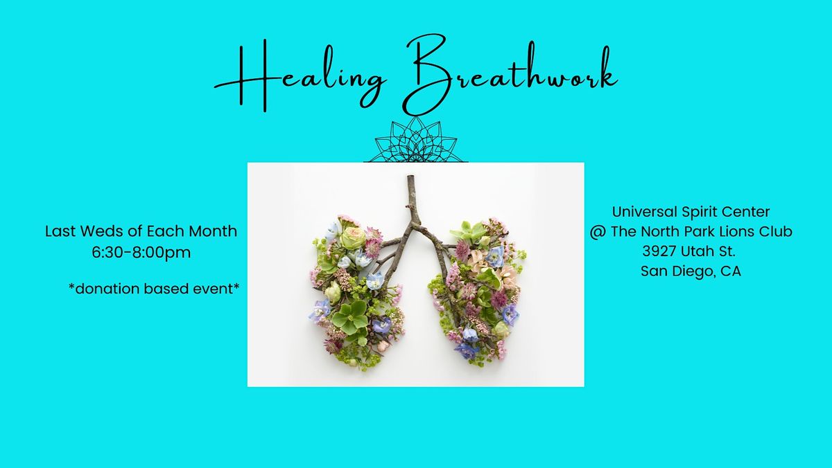 Healing Breathwork (in-person & virtual), 3927 Utah St, San Diego, 26 ...