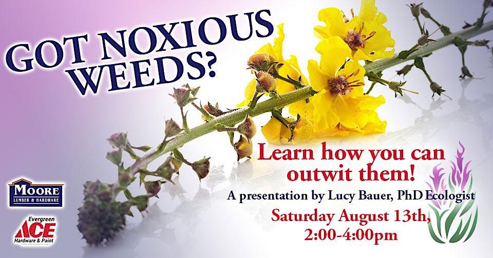 Noxious Weeds Presentation, Evergreen Ace Hardware & Paint, 13 August 2022