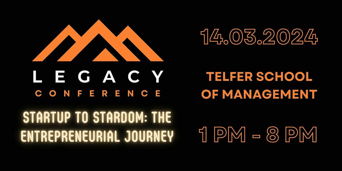 The Legacy Conference 2024, Desmarais Building, Ottawa, 14 March 2024