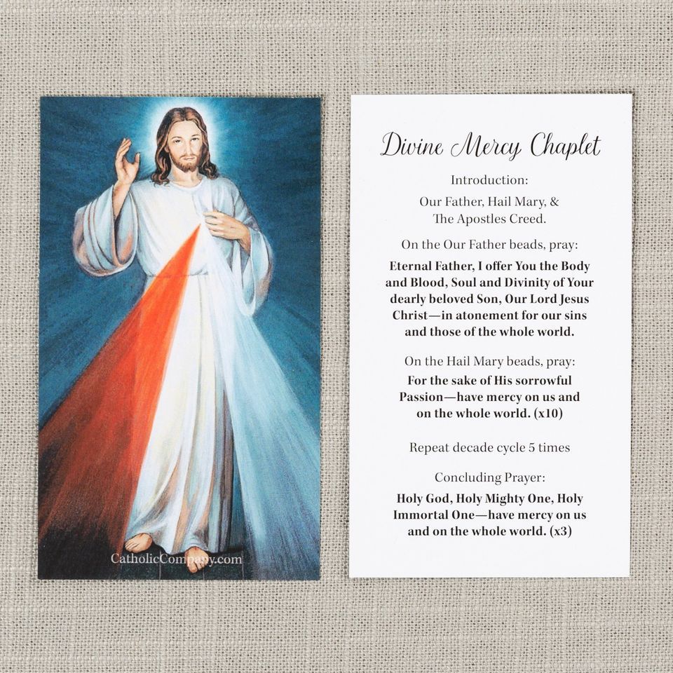 Divine Mercy Chaplet in the chapel , St Bartholomew Catholic Church ...