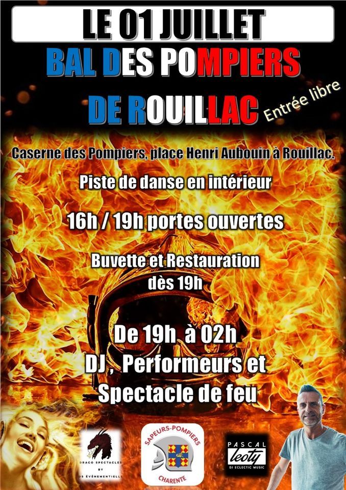 Bal des Pompiers 2023, Caserne SP Rouillac, Poitiers, 1 July 2023