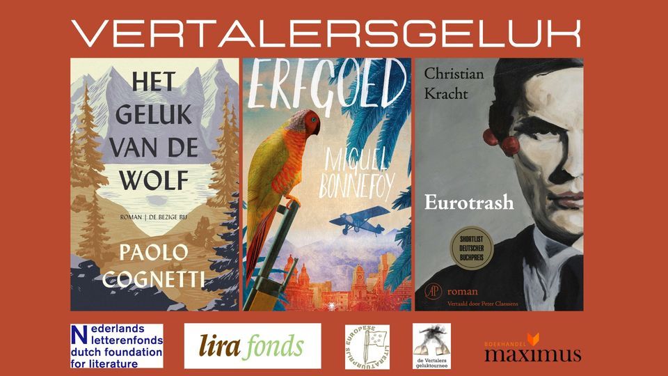 Vertalersgeluk met Patty Krone, Yond Boeke, Liesbeth van Nes, Peter ...